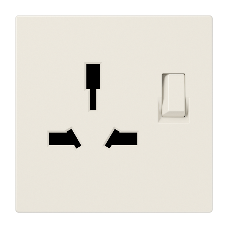 Abschaltbare Steckdose, Typ G + I, weiß | LS 4171 GI SW