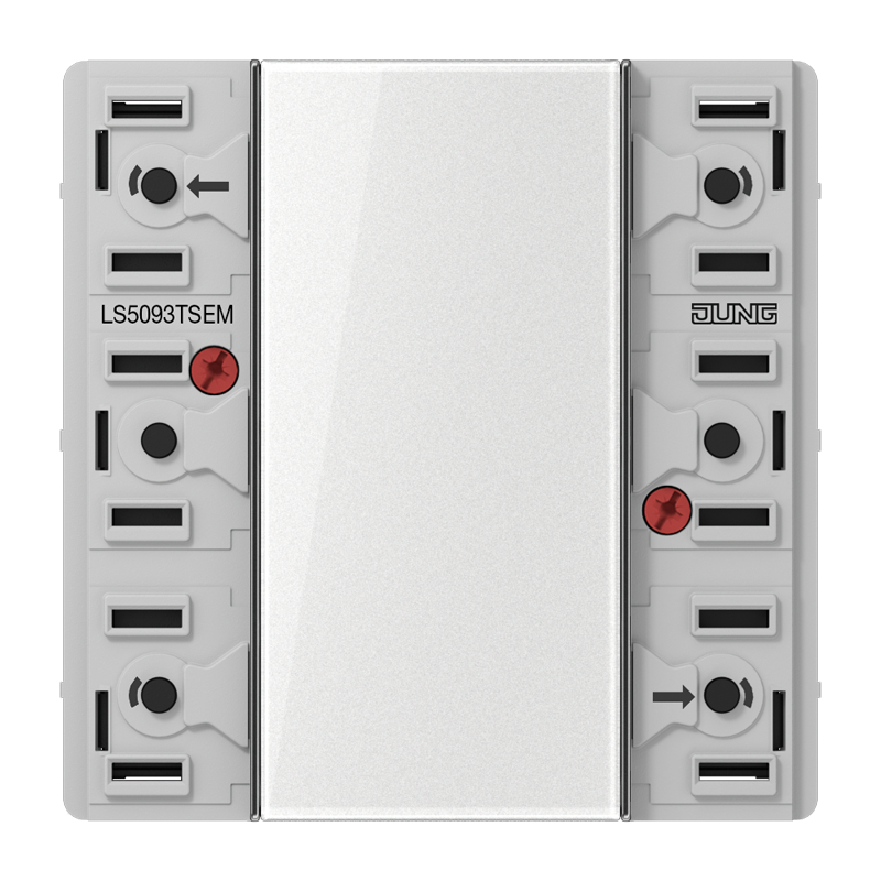 Push-button extension module, 4-gang, F50 | LS 5094 TSEM