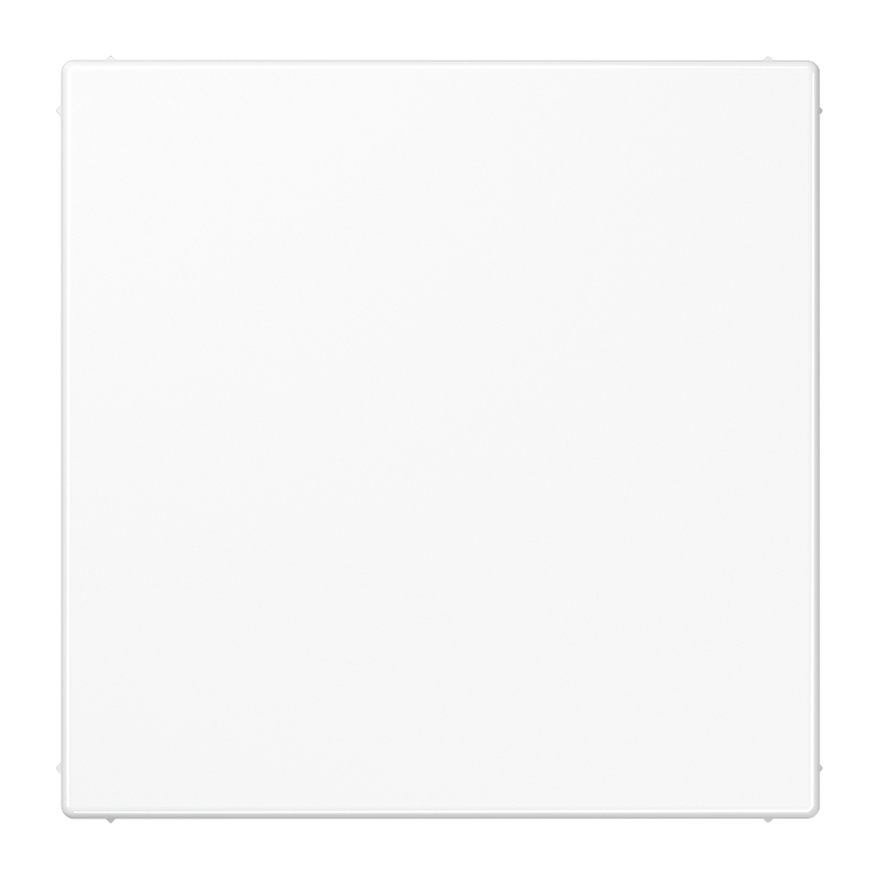 Blank centre plate (snap-on fixing), white | LS 961 B WW