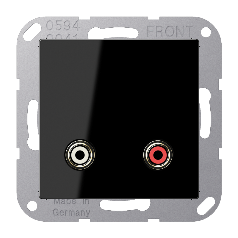 Cinch Audio (RCA), black | MA A 1021 SW