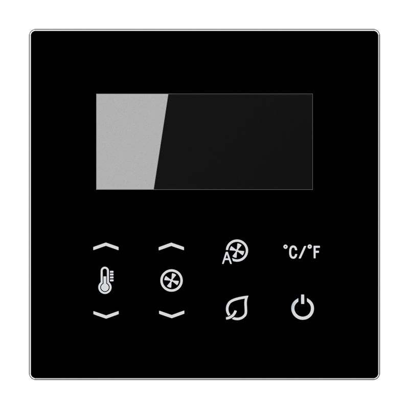 Display for temperature controller fan coil, black | TRD LS-DISP SW