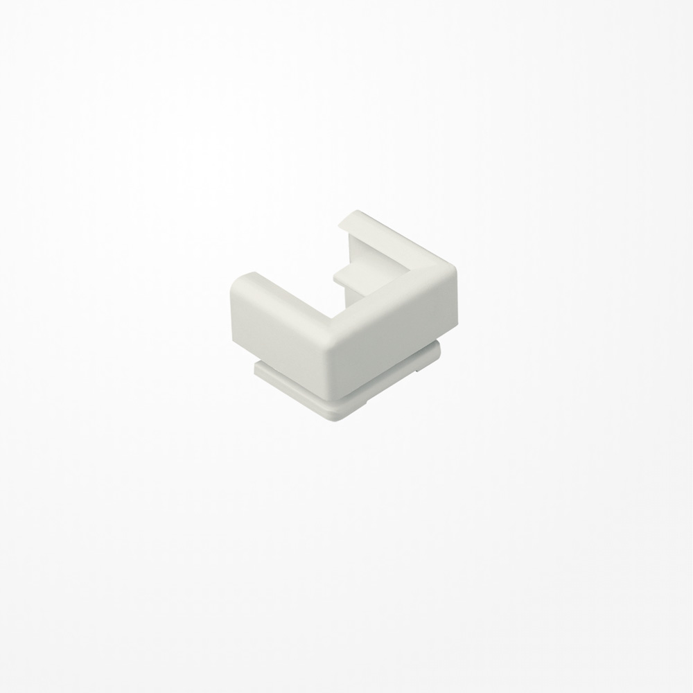 Cable inlet for cable duct 15 x 15 mm, ivory | 12