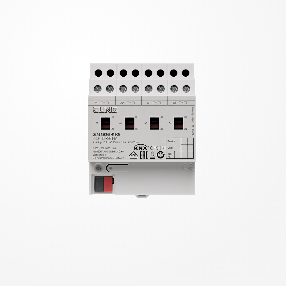 Actionneurs pour le système KNX – Catalogue en ligne JUNG