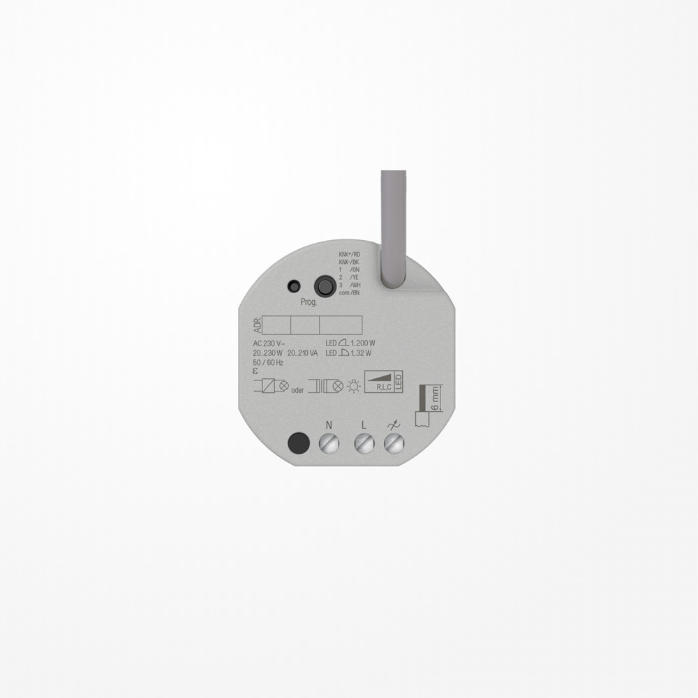 KNX universal dimming actuator, 1-gang, flush-mounted, Secure | 39001 1S U