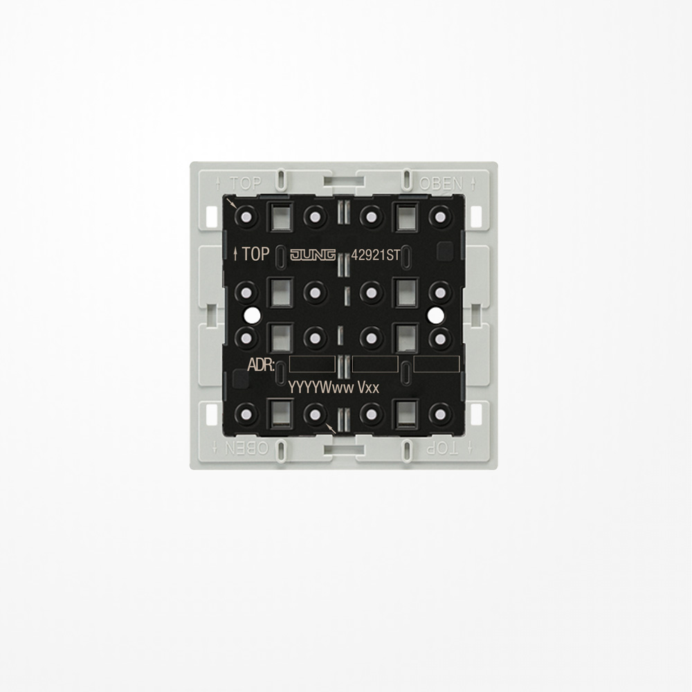 Cover kit 2-gang, F40, white | LS 402 TSA WW