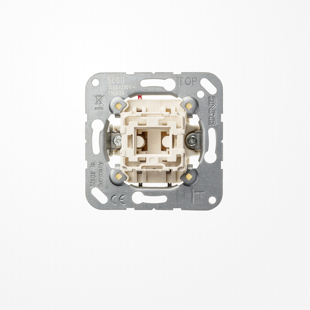 1-gang switch (insert), 1-pole, 1-way, 10 AX 250 V ~ | 501 U