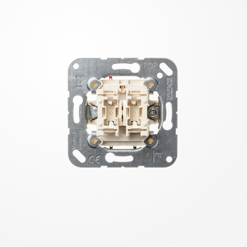 2-gang push-button, 2 x 1-pole, 1-way NO contact 10 A 250 V ~ | 535 U