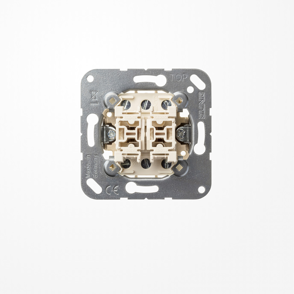 2-gang push-button, 2 x 1-pole, 2-way 10 A 250 V ~ | 539 U