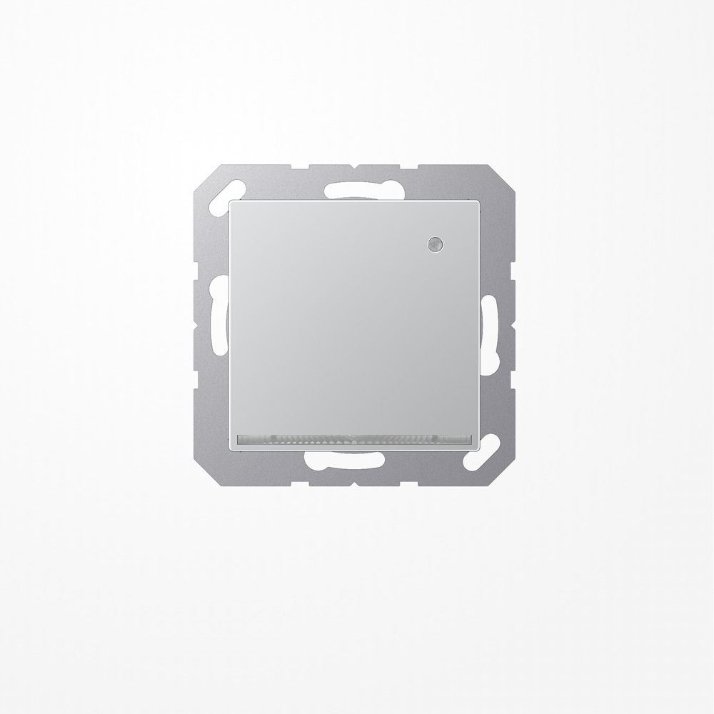 LED floor pilot light with integrated brightness sensor, matt graphite ...