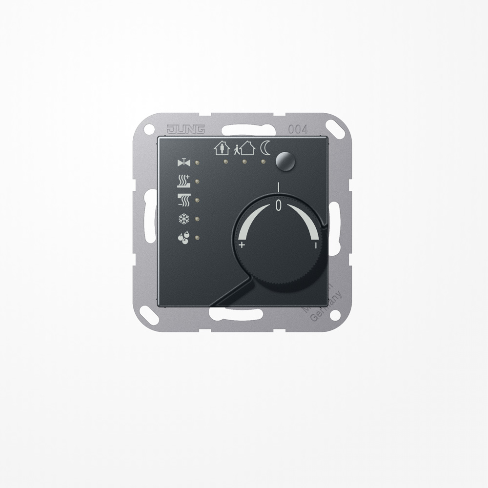 KNX room temperature controller with integrated push-button interface 4 ...