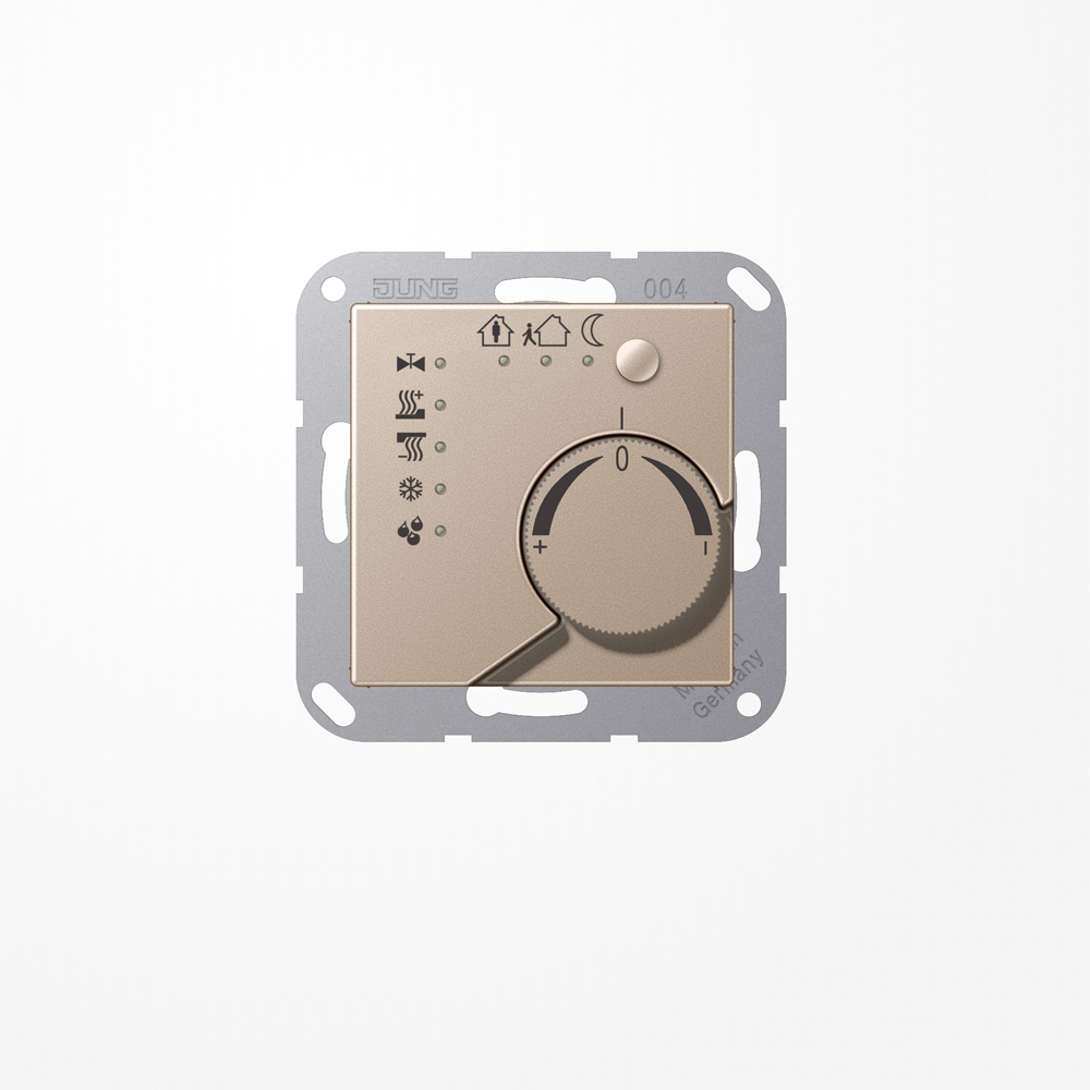 KNX room temperature controller with integrated push-button interface 4 ...