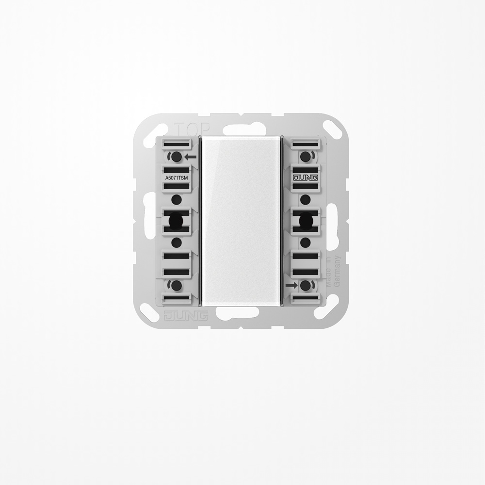 KNX standard push-button module, 1-gang, F50 | A 5071 TSM