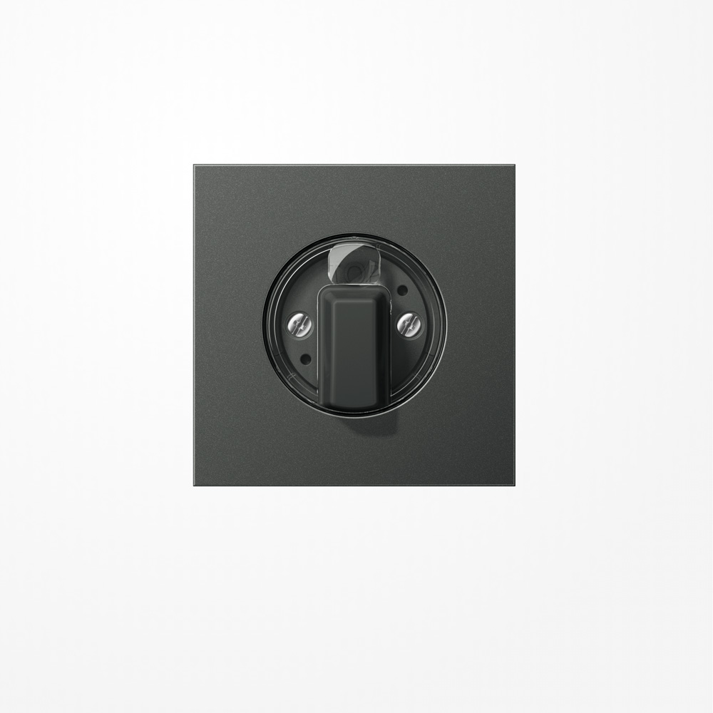 Centre plate for rotary switch insert, aluminium | AL 1941