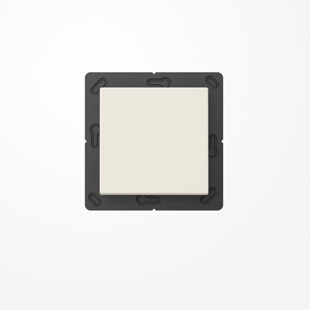 Bluetooth® Low Energy radio transmitter 2-channel, matt snow white ...