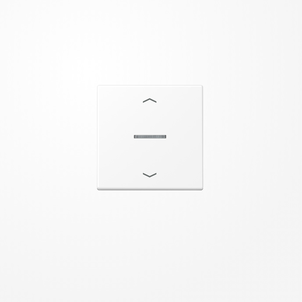 JUNG HOME push-button 1-gang with arrow symbols, matt snow white | BT A ...