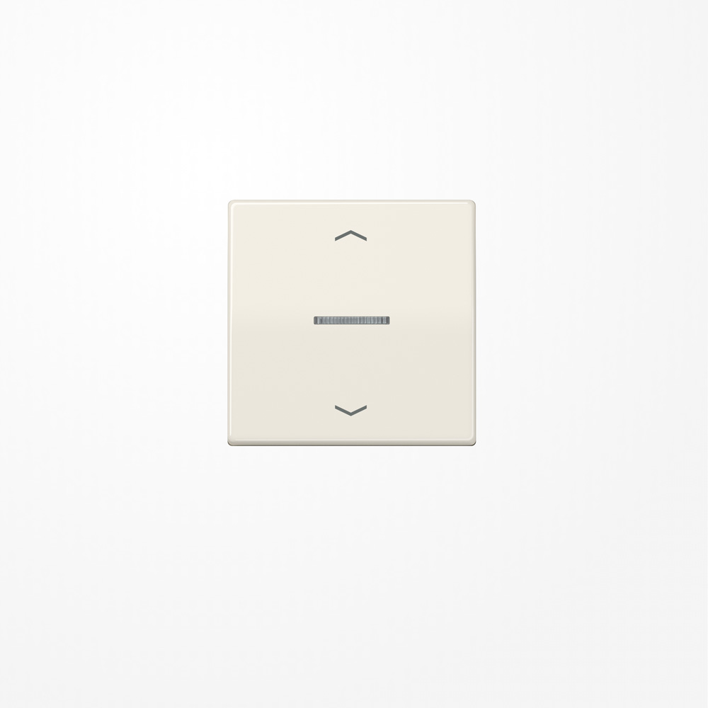 JUNG HOME push-button 1-gang with arrow symbols, balta | BT AS 17101 P WW
