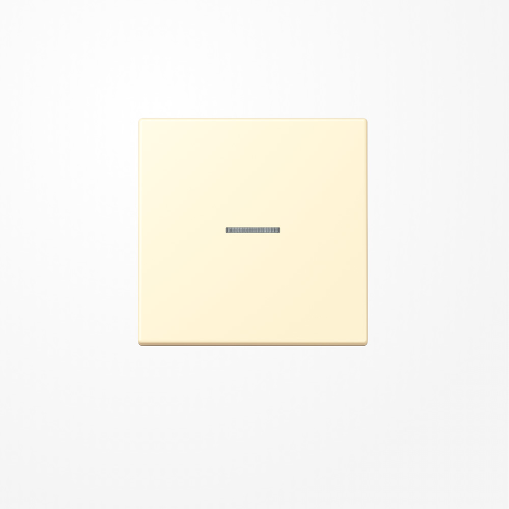 JUNG HOME push-button 1-gang, blanc (32001) | BT LC 17101 201