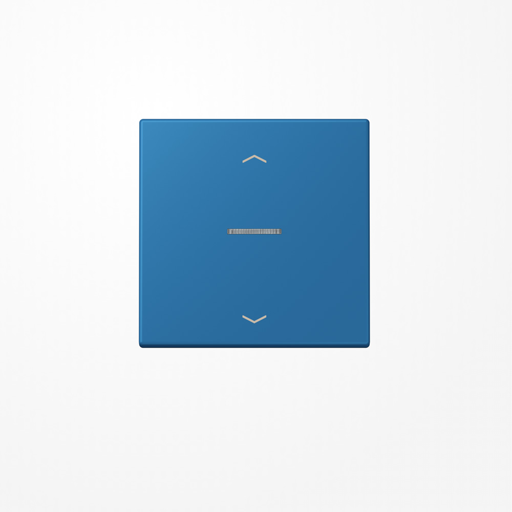 JUNG HOME push-button 1-gang with arrow symbols, bleu outremer 31 ...
