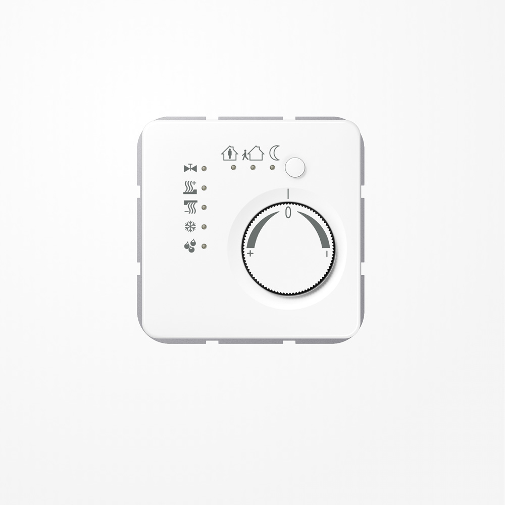 KNX room temperature controller with integrated push-button interface 4 ...