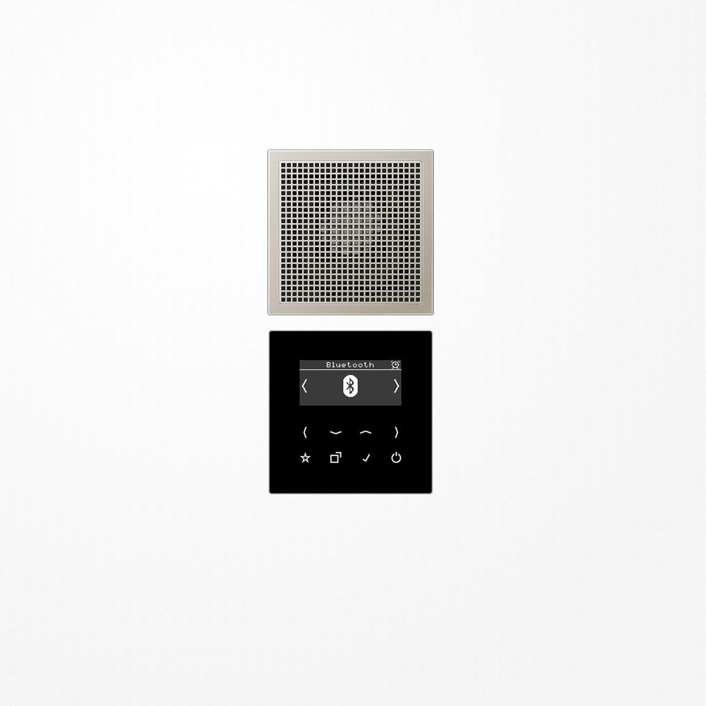 Smart Radio DAB+ Bluetooth®, mono set, stainless steel | DAB ES1 BT