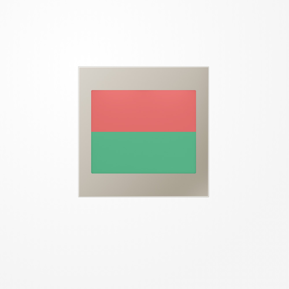 LED red/green pilot light, red and green, stainless steel | ES 2539-2 ...