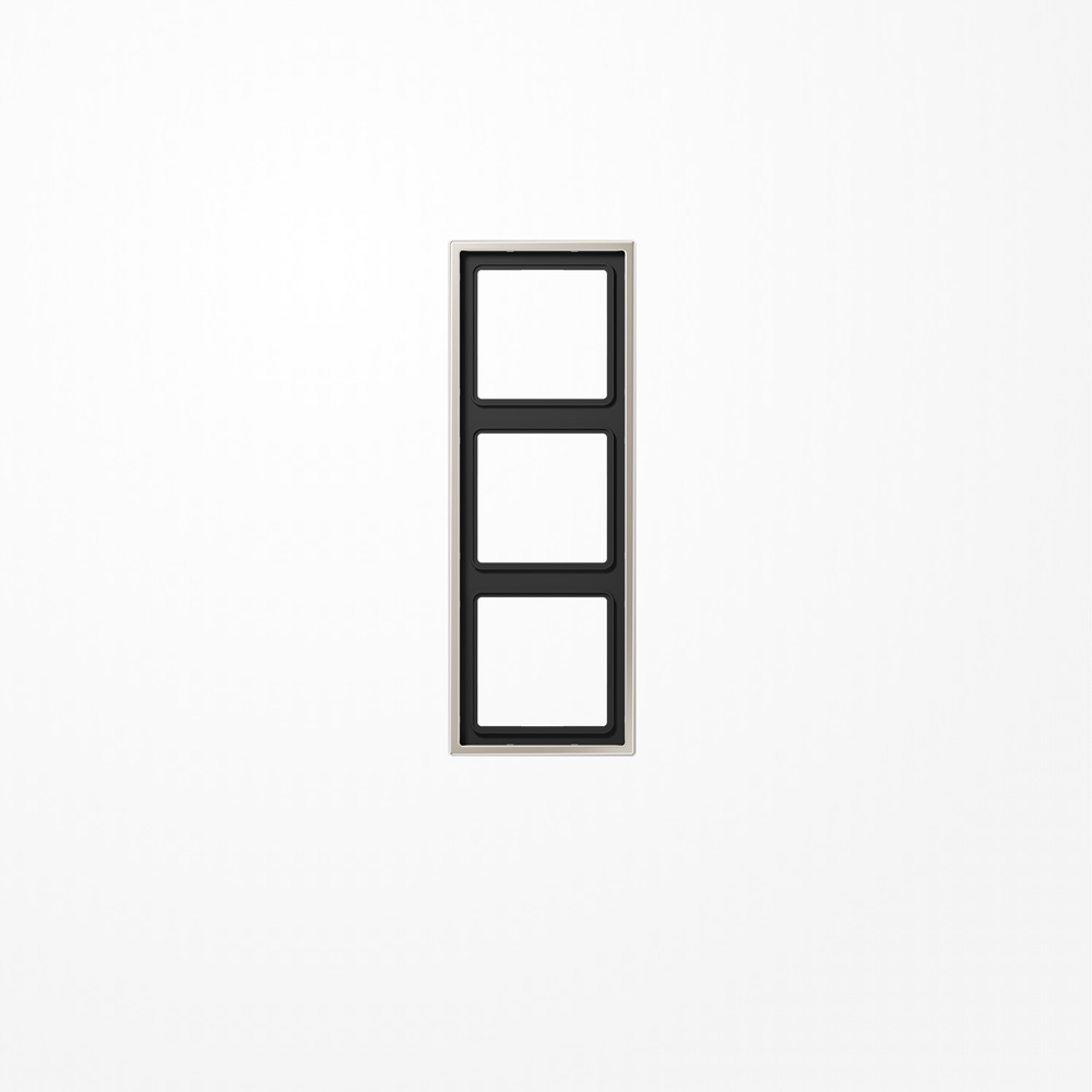 Frame 3-gang, stainless steel | ES 2983