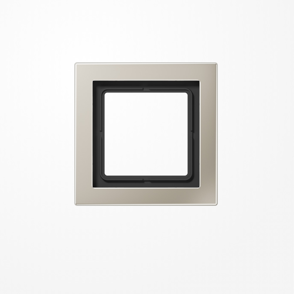 Frame 1-gang, stainless steel | ESD 2981