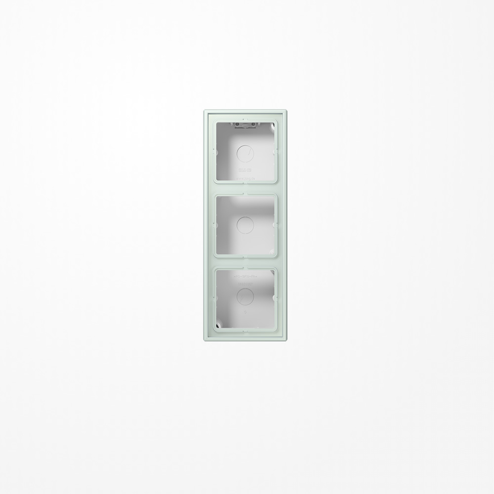 JUNG LS CUBE frames - colour variety with Les Couleurs® Le Corbusier