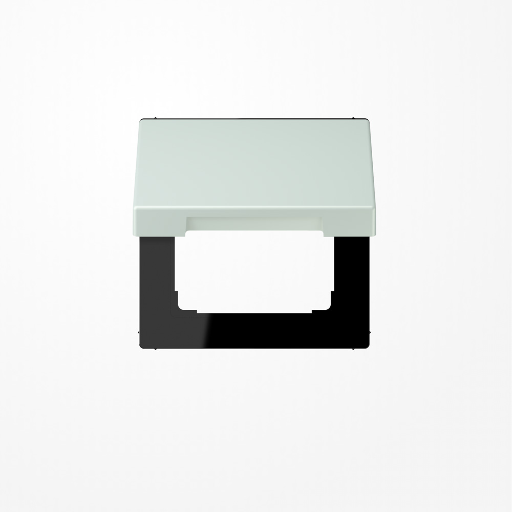 Hinged lid with spring, céruléen pâle (32034) | LC 990 BFKL 215