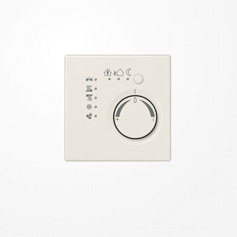 KNX room temperature controller with integrated push-button interface 4 ...