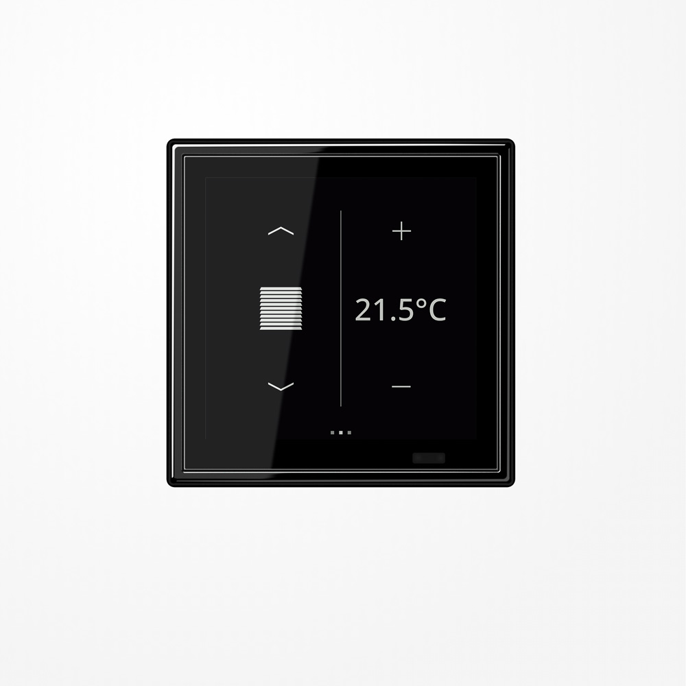 KNX room controller LS TOUCH with frame LS 990, Secure, white | LS 459 ...