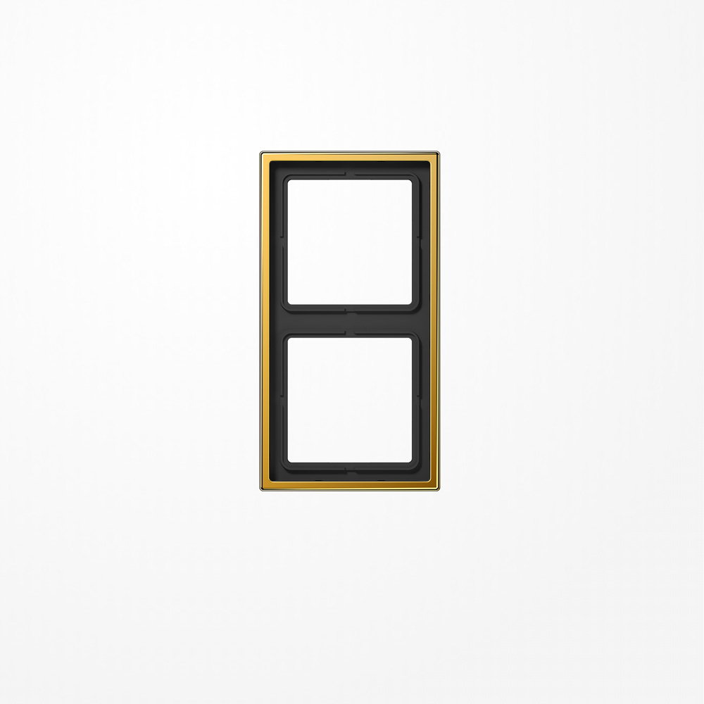 Frame 2-gang, gold-plated | LS 982 GGO