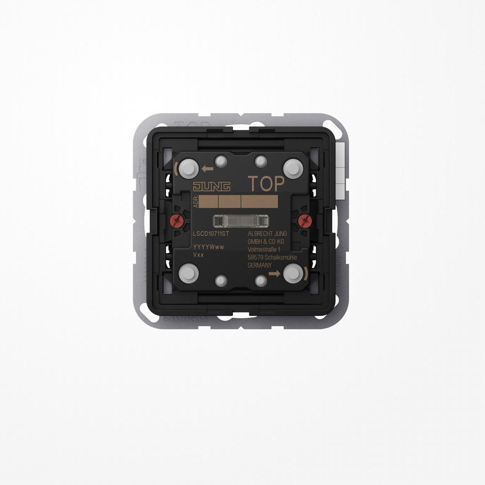 KNX push-button standard, 1-gang, F10, Secure | LS CD 1071 1ST