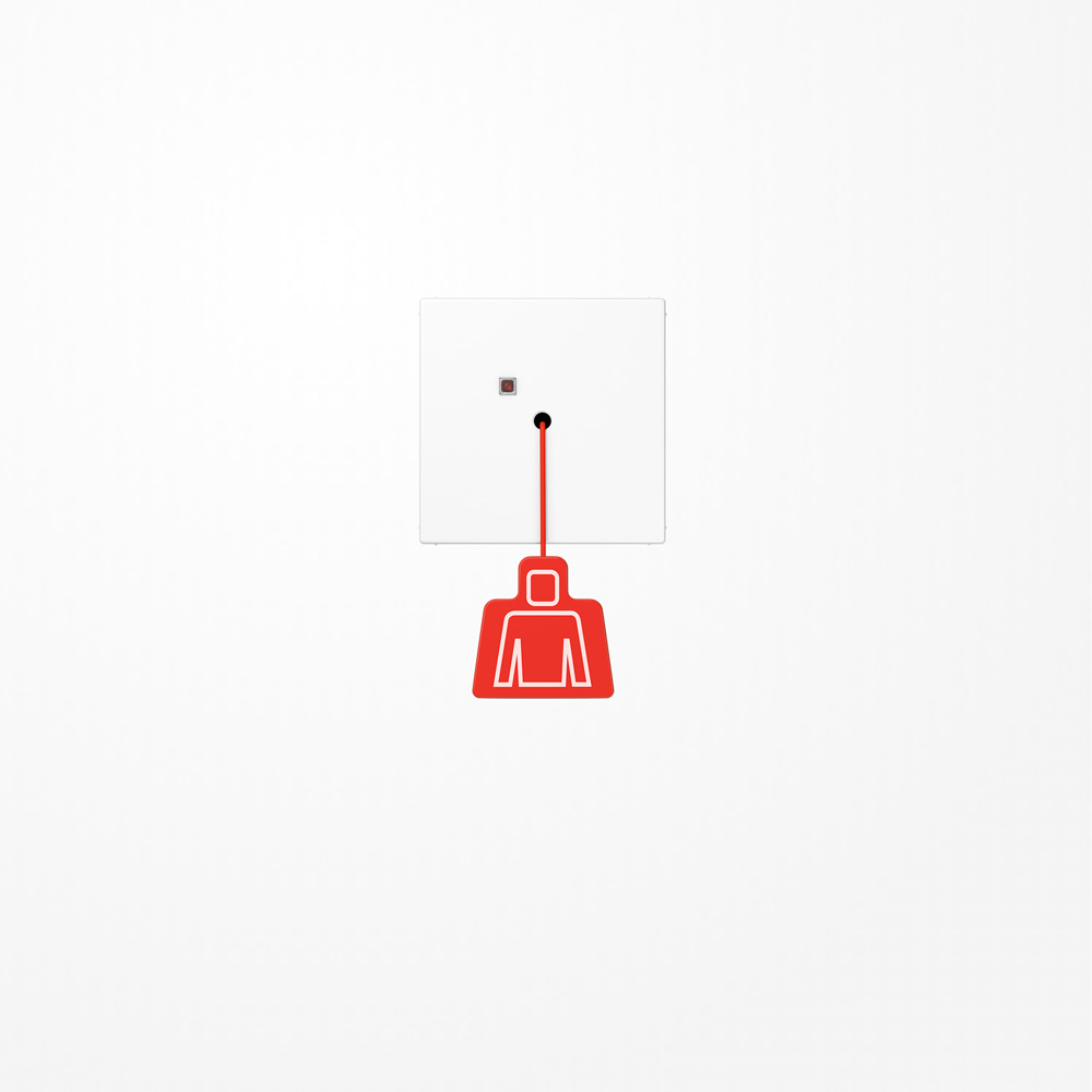 Pull cord push-button, white | NRS LS 0834 ZT WW