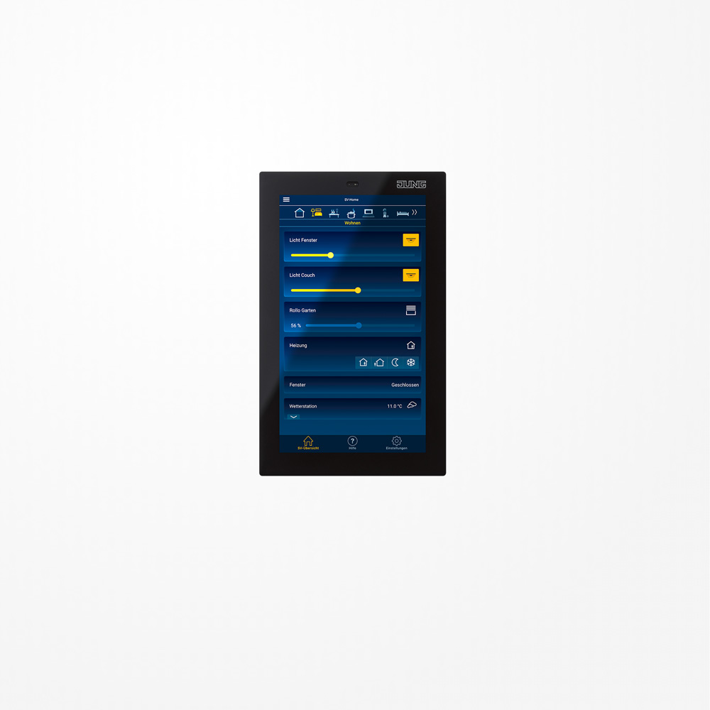 Control centrally with the JUNG KNX system – JUNG online catalogue