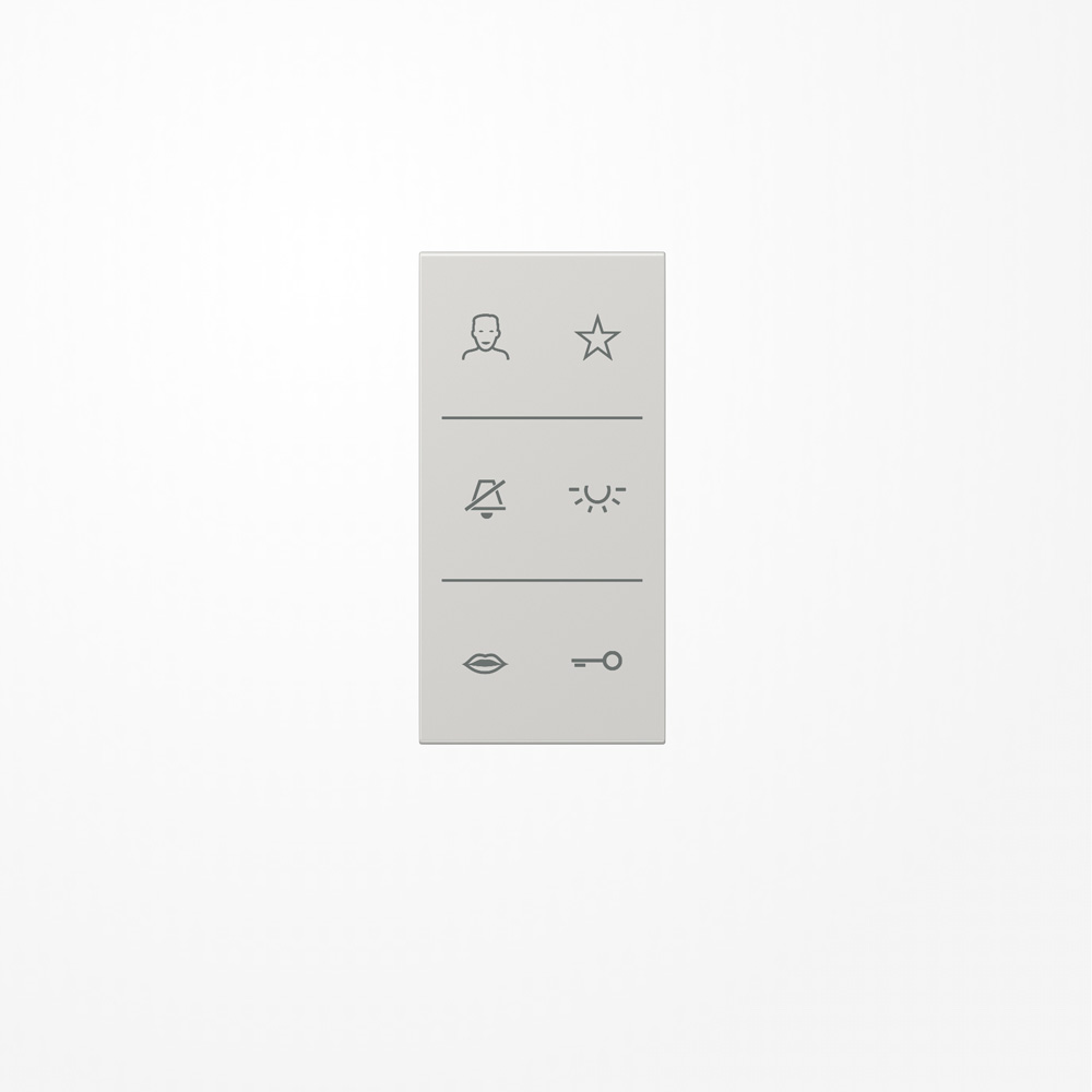 Video indoor station 2.7’’, white | SI VI LS 627 WW