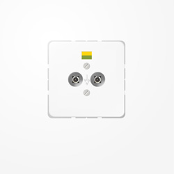Potential equalisation socket, white | CD 565-2 WW