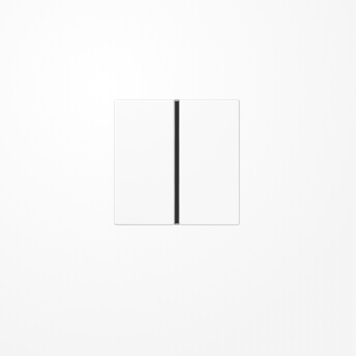 Cover kit 1-gang, F40, white | A 401 TSA WW