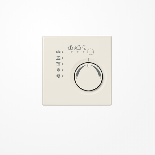 KNX room temperature controller with integrated push-button interface 4 ...